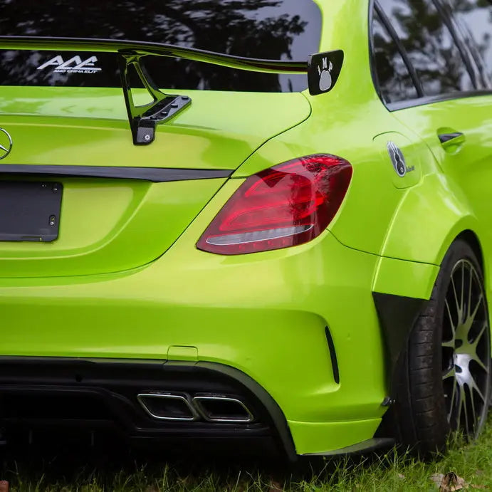W205 C63 Carbon Fiber Rear Diffuser - iMP Performance