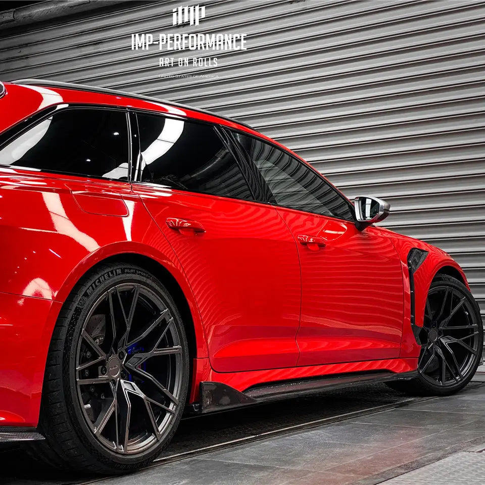 iMP Performance 2019-2024 Audi RS6 Avant & RS7 C8 Carbon Side Skirt