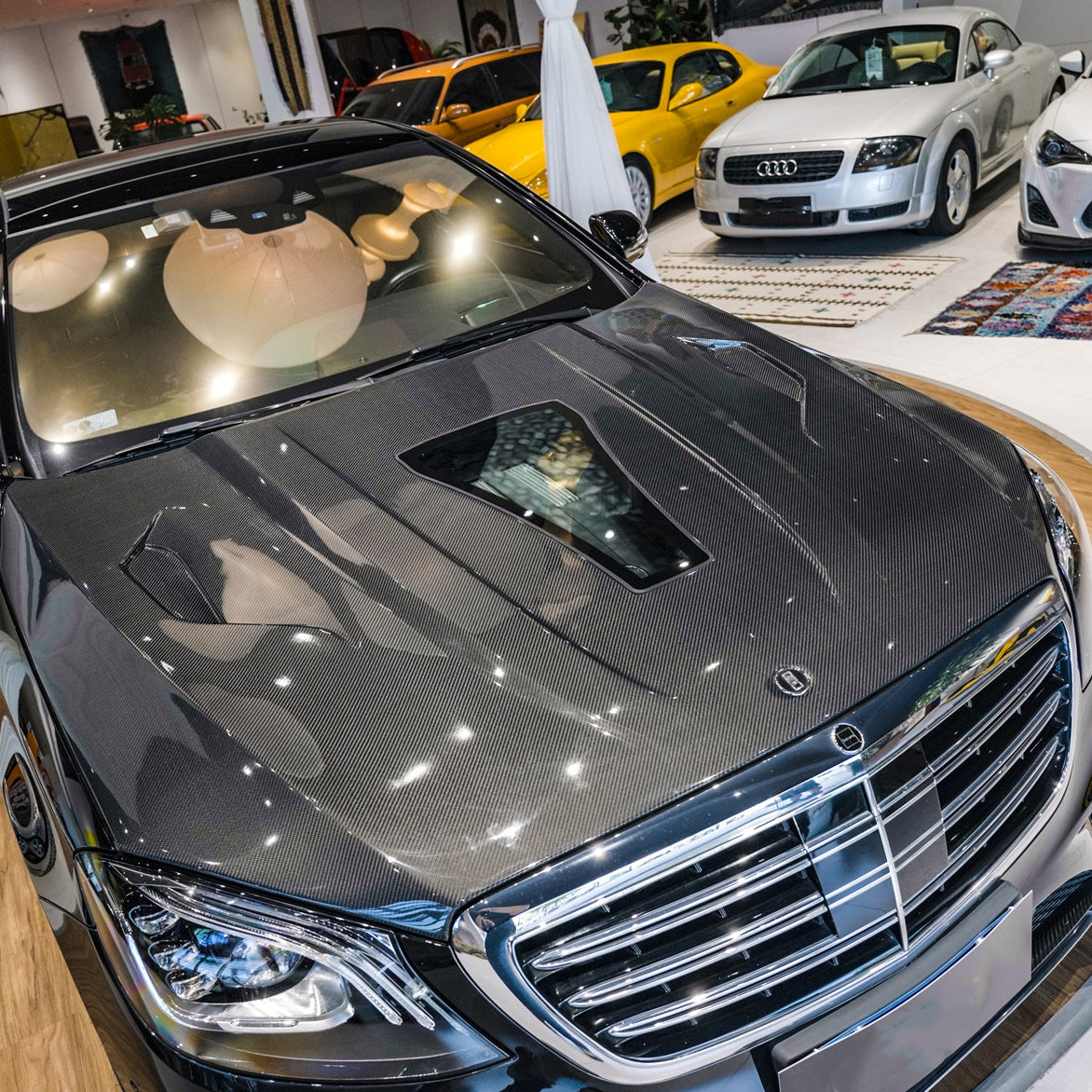 iMP Mercedes Benz W222 Sedan S500 S600 S550 S63 AMG S65 Carbon Hood – IMP PERFORMANCE ONLINE SHOP