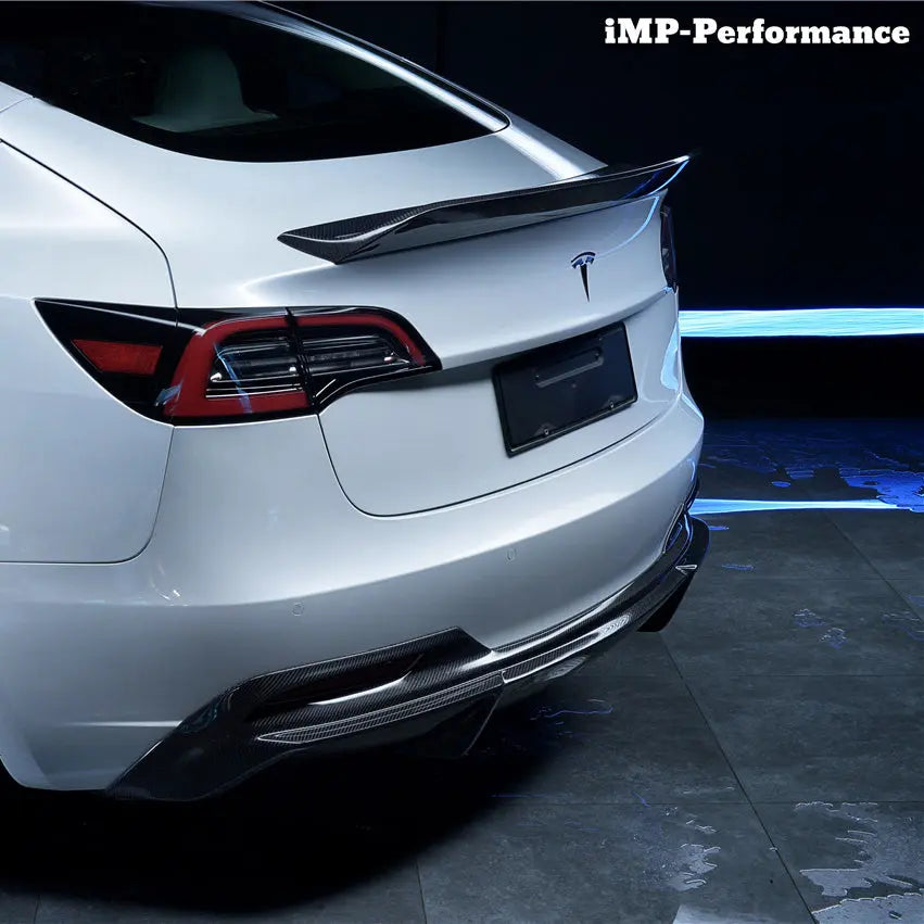 iMP Performance Tesla Model 3 Carbon Fiber Rear Diffuser – IMP ...