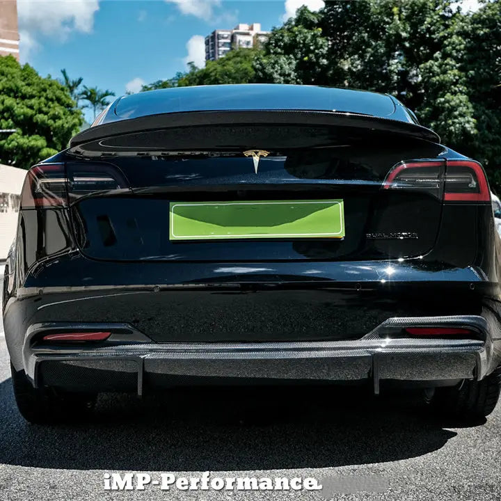iMP Performance Tesla Model 3 Carbon Fiber Rear Diffuser – IMP ...